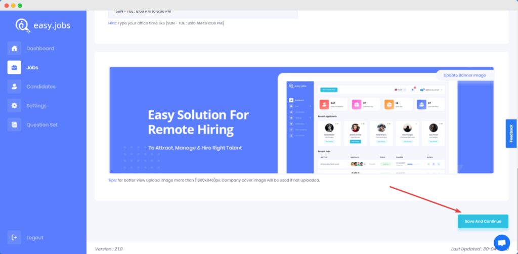 How to Activate the Expired Job Post in Easy.Jobs?